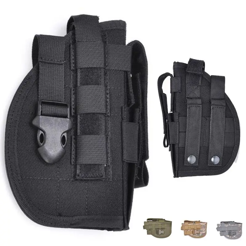 Coldre militar de cinto para pistola, coldre tático de caça glock 17 19 ...