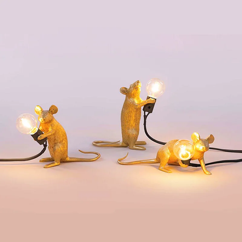 Retro-Design-White-Gold-Rat-Bedside-Table-Lamp-for-Bedroom-Living-Room ...