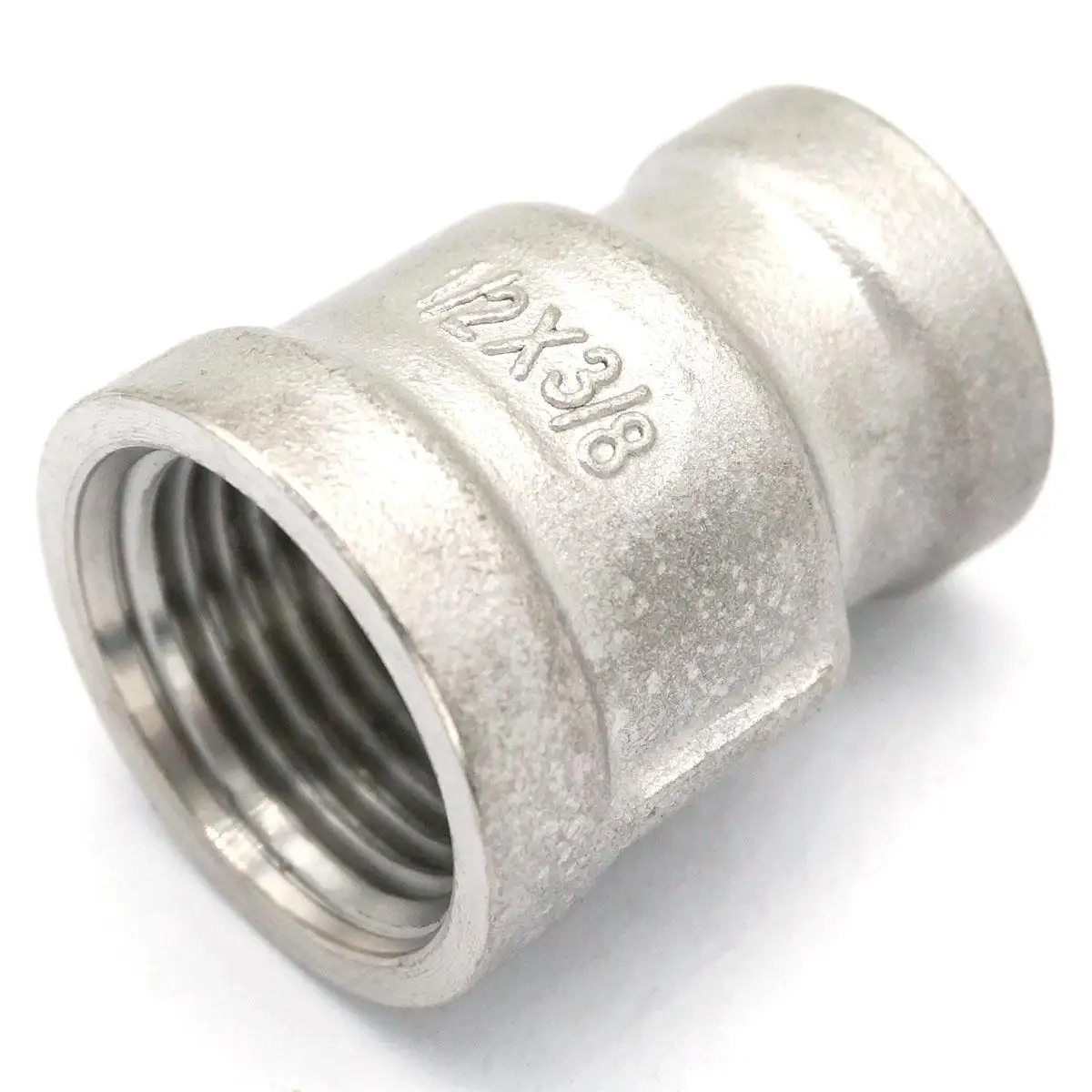 Conector reductor concéntrico de acero inoxidable 3/8, rosca hembra BSP ...