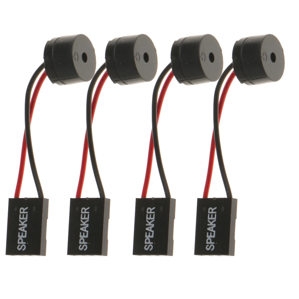 4pcs Desktop Computer Motherboard CPU Internal Speaker Buzzer Beeper ...