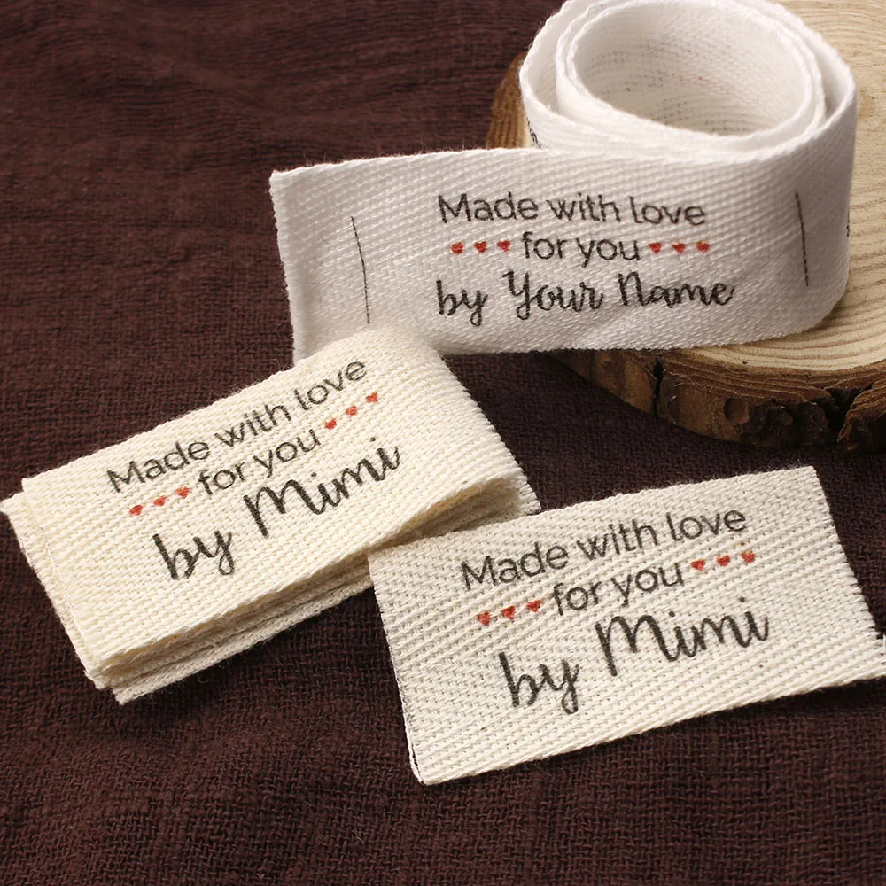 25X50mm,Cotton Twill webbing,Flat or Folded Labels,tags for knitted ...