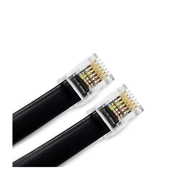 RJ11-RJ12-6P6C-Data-Cable-Male-to-Male-Modular-Data-Cord-Straight ...