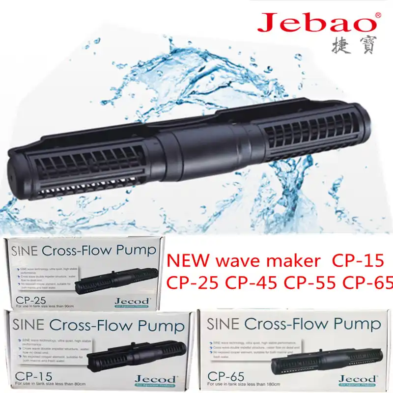 Jebao/Jecod CP 25 CP 40 CP 55 Cross Flow Circulation Pump Wavemaker with Controller| | - AliExpress