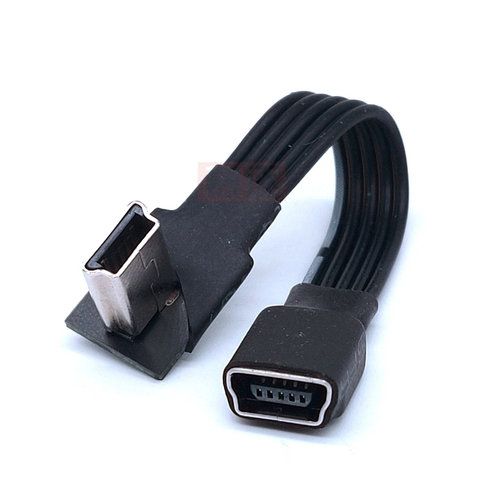 90 Degree 4 Angle Mini Usb Female To Mini B 5 Pin Male Cable Adapter 0 ...