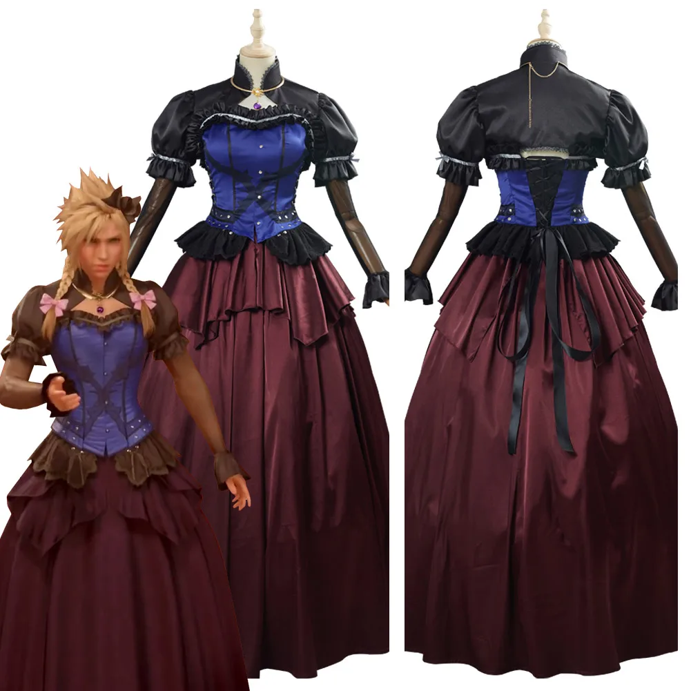 Game Final Fantasy VII Cloud Strife Cosplay Costume - AllCosplay.com