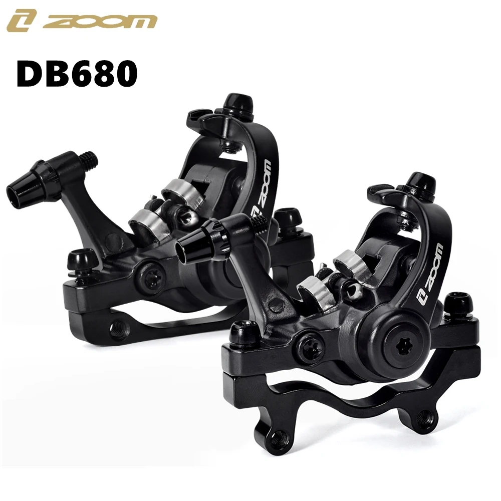 ZOOM Bike Mechanical Brake Caliper Adapter MTB Bilateral Drive Bicycle ...