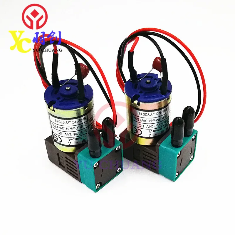 JYY Small Ink Pump 24V 3W Micro Diaphragm for Sky-Color/Xuli/Human DX5 ...