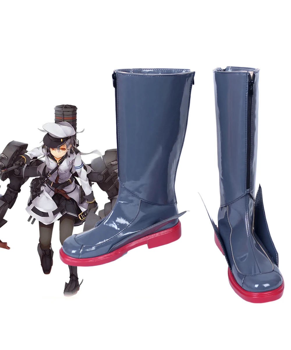 Kantai Collection Gangut Cosplay Boots Shoes Custom Made - Shoes ...