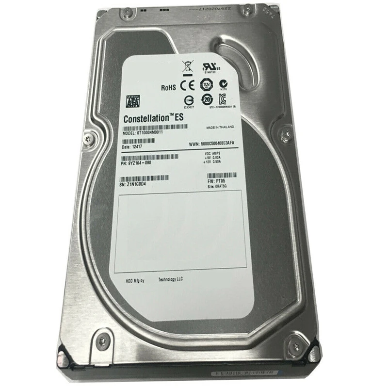 Original HDD For Seagate Brand 1TB 3.5" SATA 6 Gb/s 64MB 7200RPM For ...
