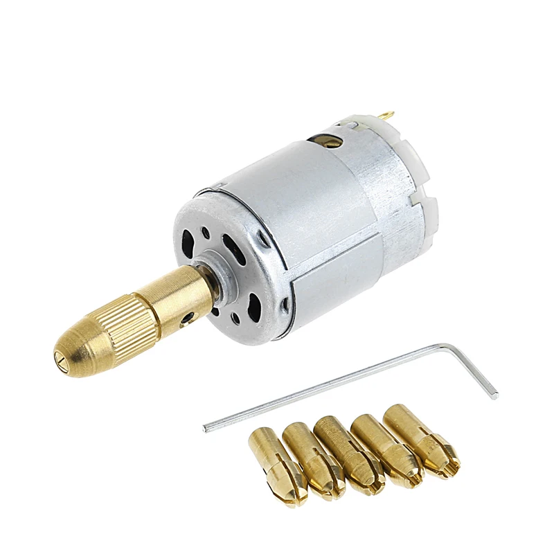 Mini Mirco Electric PCB Motor Drill Press Drilling Bits Tool Twist ...