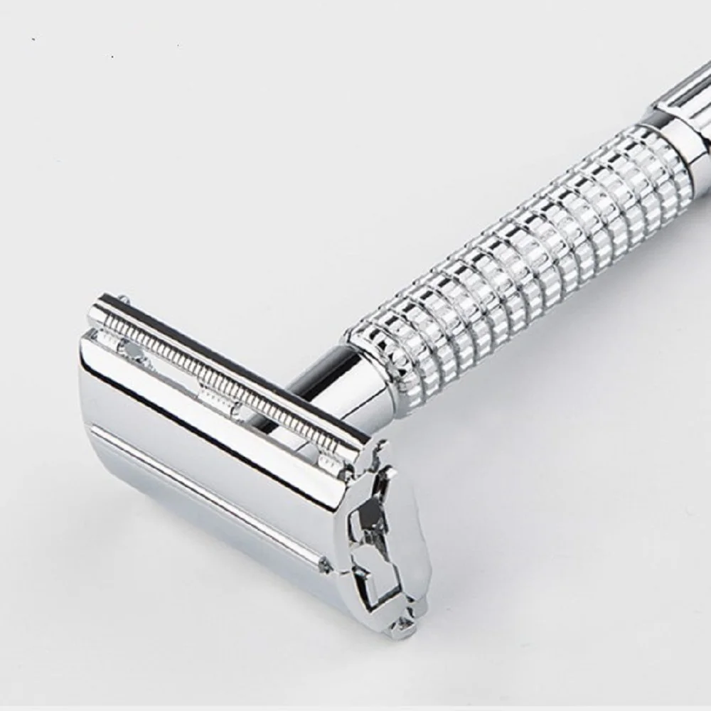 Safety-Stainless-Steel-Classic-Razor-For-Men-Barber-Straight-Razor ...