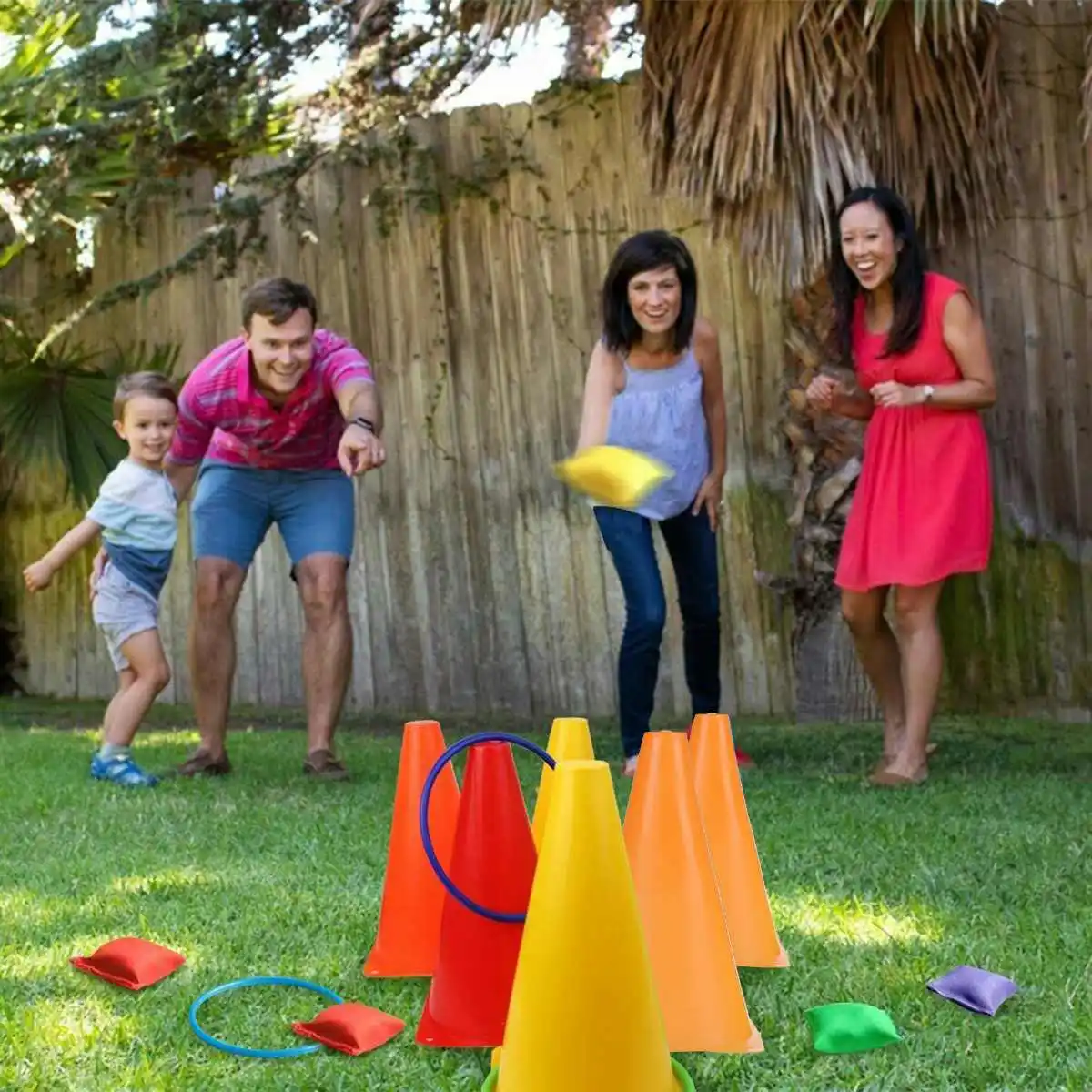 qualité de service Jeu de Lancer de cône Sac de Haricots fête en Plein ...