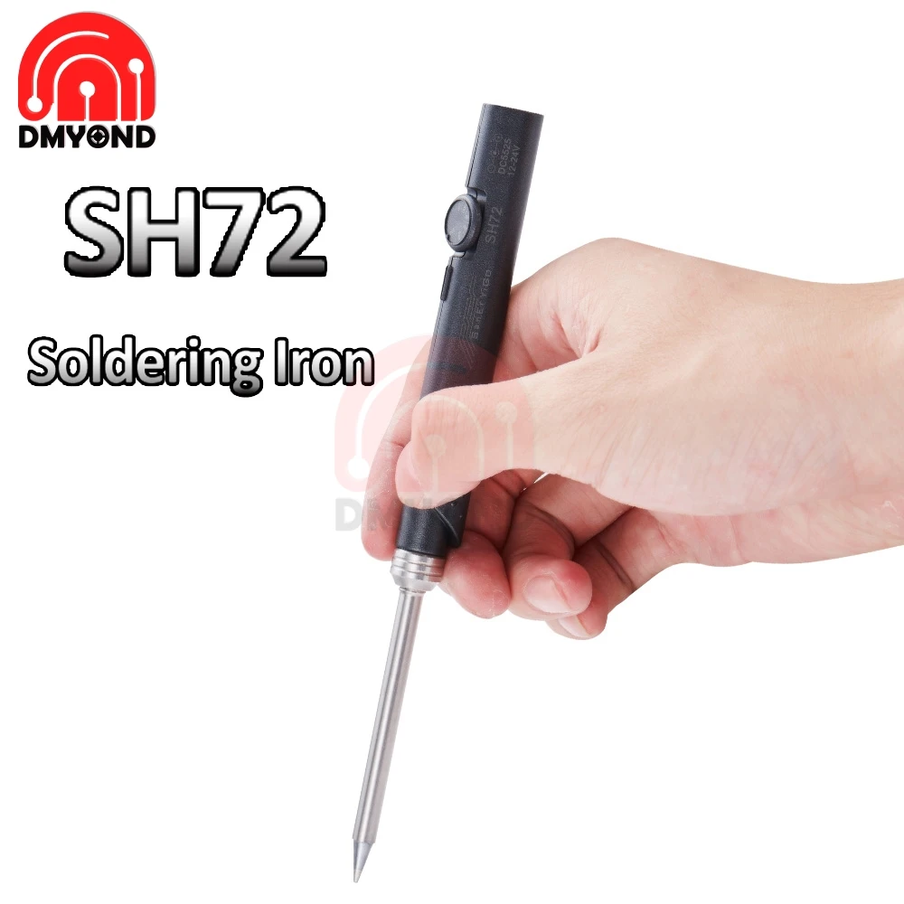 전기 납땜 인두 온도 조절 가능 휴대용 용접 스테이션 SH72 65W 220-400 ℃ SH-B2 SH-I - 티몬