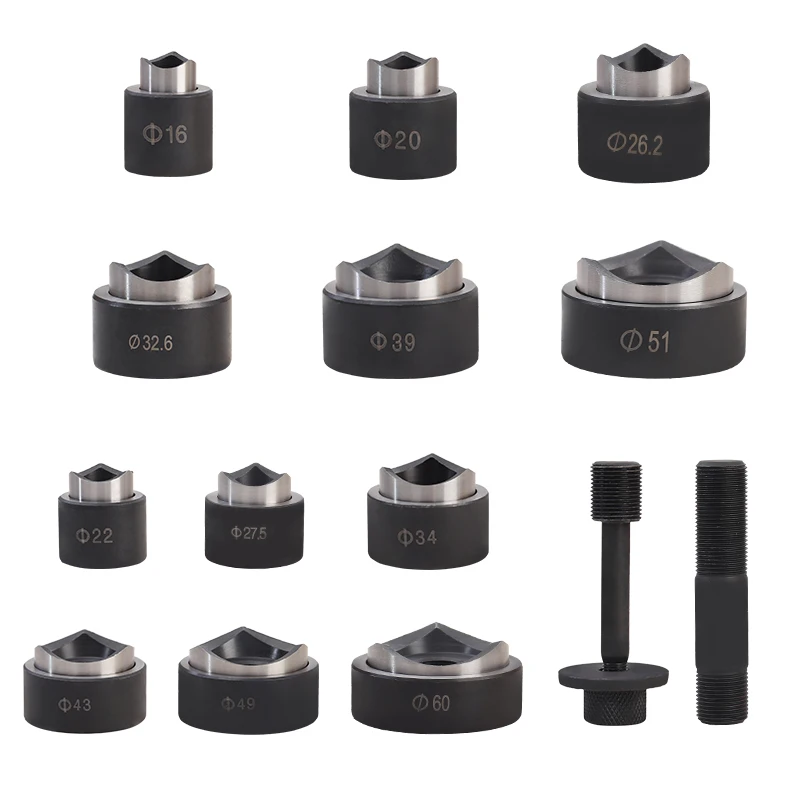 Troqueles de perforación hidráulicos SYK-8A/8B, troquel redondo de perforación Manual ...