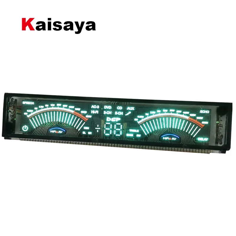 VFD Display VU Meter Audio Level dB Meter Mono Power Amplifier Panel ...