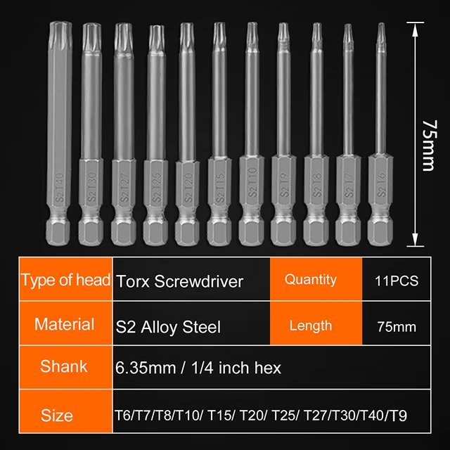 Torx Screwdriver Tip