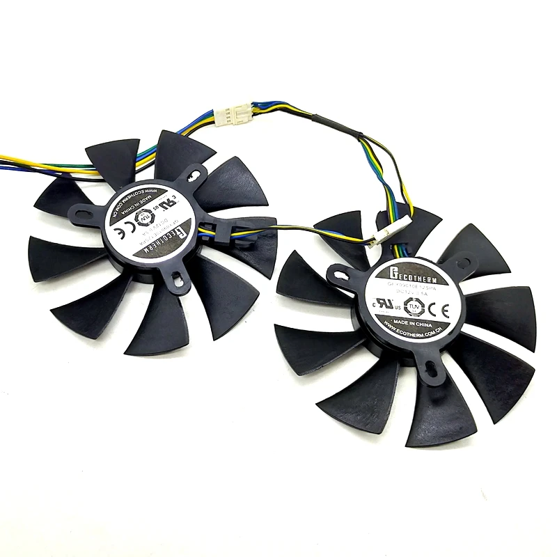 Ventilador de refrigeración para MINI tarjeta gráfica Zotac GTX1070, 2 unids/lote, GA91S2H ...