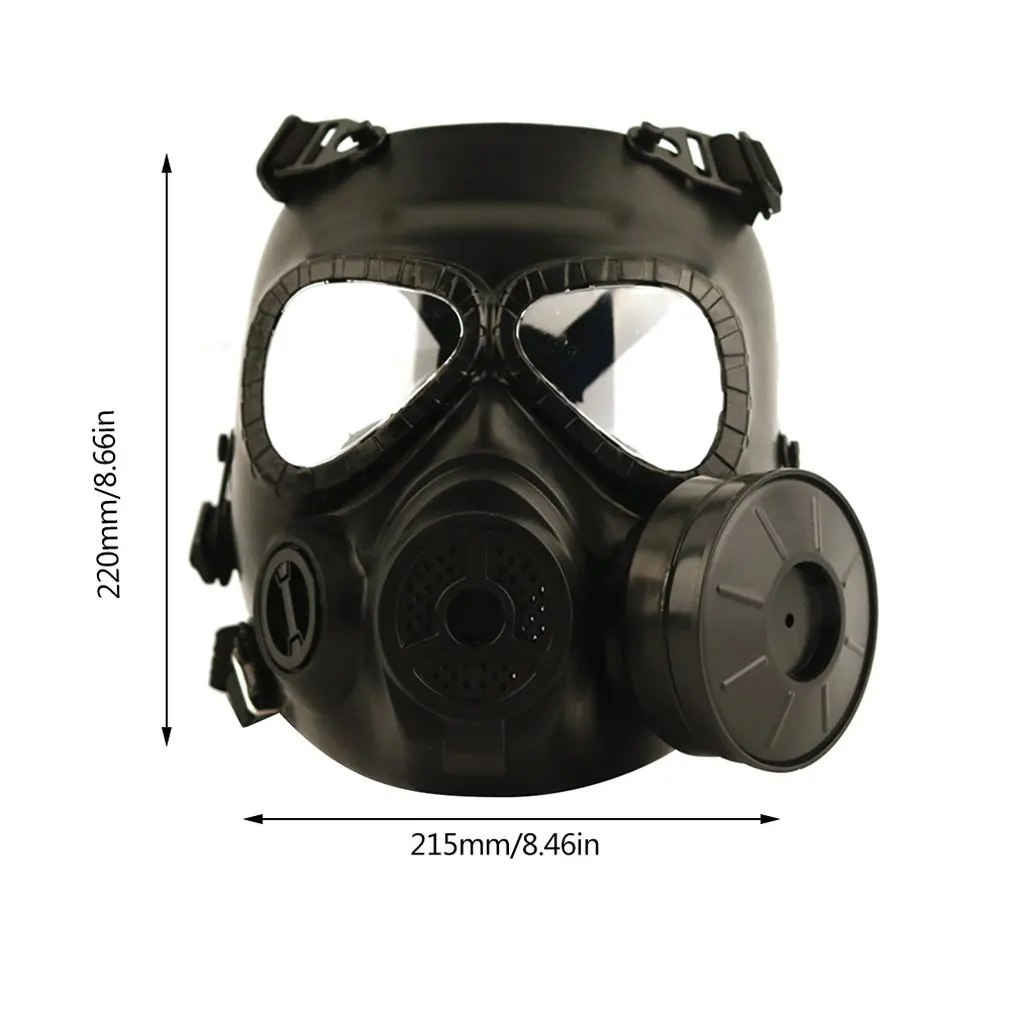 M04 Gas Mask Field Tactical Mask Skull Wicking Anti-Fog Double Wind ...
