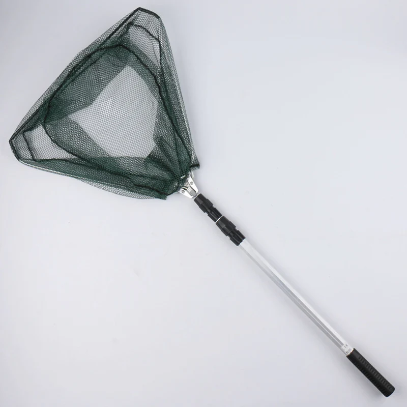 Fishing Net Aluminum Alloy Retractable Telescopic Folding Landing Net ...