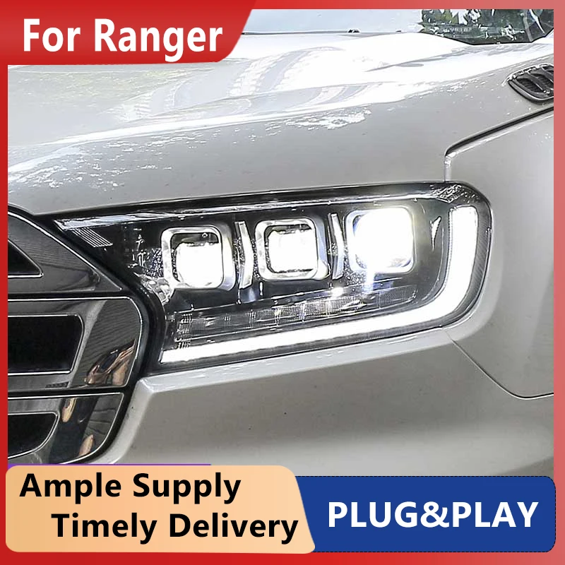 2-PCS-Car-Goods-For-Ford-Ranger-Everest-T6-FL-T7-T8-Raptor-3-Projector ...