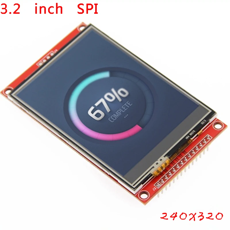 3.3V 3.2 Inch TFT LCD Module With Touch ILI9341 Chip 240(RGB)*320 SPI ...