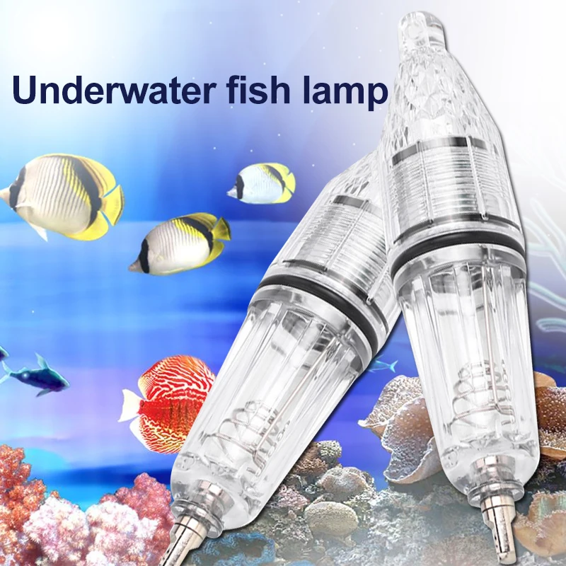LED Underwater Lure Light Mini Multicolor Bait Fishing Light Outdoor ...