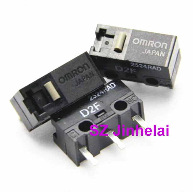 10pcs Omron D2f Authentic Original Mouse Micro Switch - Switches ...