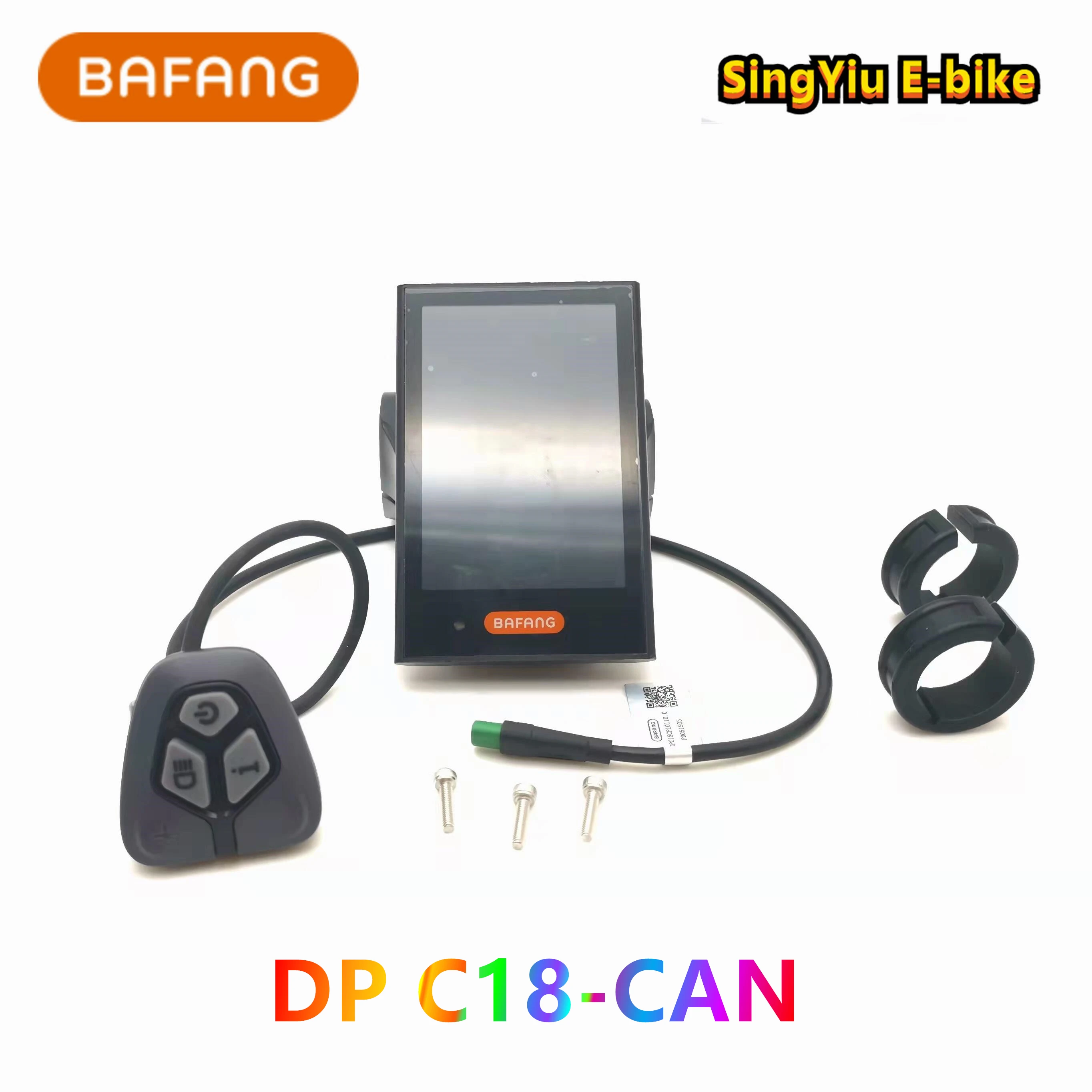 BAFANG DPC18 CAN Full Color LCD Electric Bike Display MID Motor ...