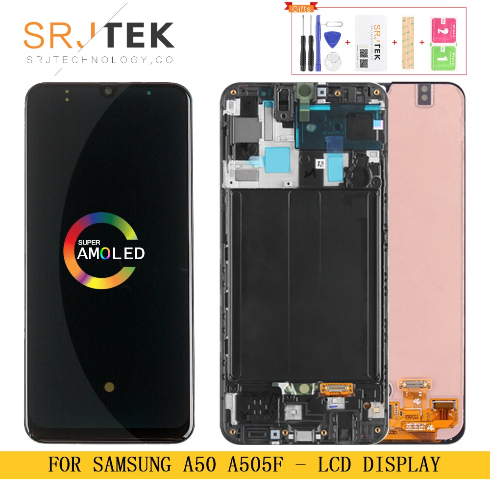 AMOLED/NEW OLED For Samsung Galaxy A50 LCD Touch Screen Digitizer ...
