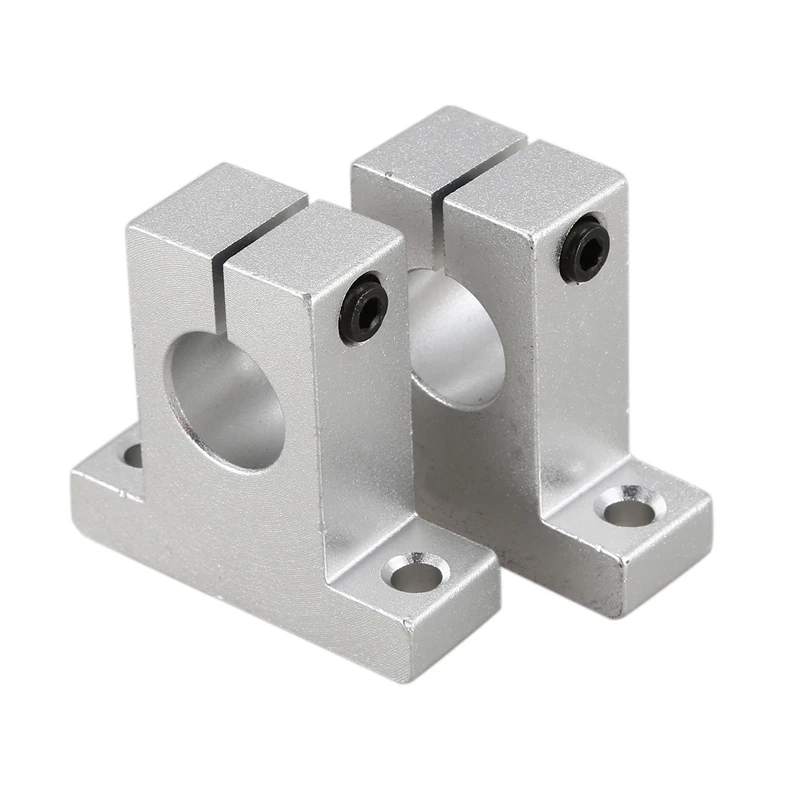 2 x SK16 16mm Linear Rail Shaft Guide Support for XYZ Table CNC|Guias ...