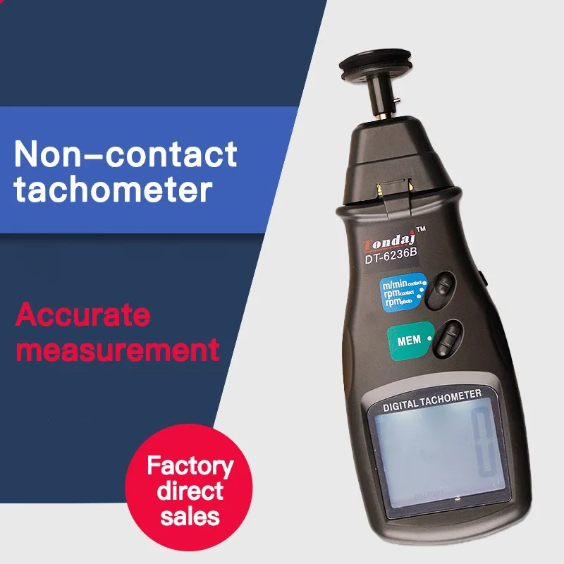 Photoelectric-contact-type-dual-purpose-tachometer-three-use-tachometer ...