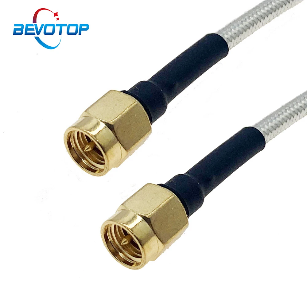 SMA Male To SMA Male RF Coaxial Cable Semi Rigid RG402 Cable High ...