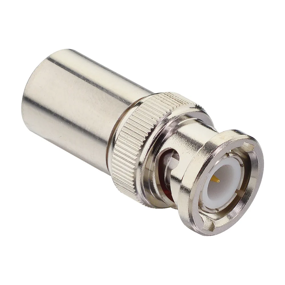 Terminador BNC de 50 Ohm, Conector de extremo macho de CC a 4GHz BNC, adaptador de enchufe de ...