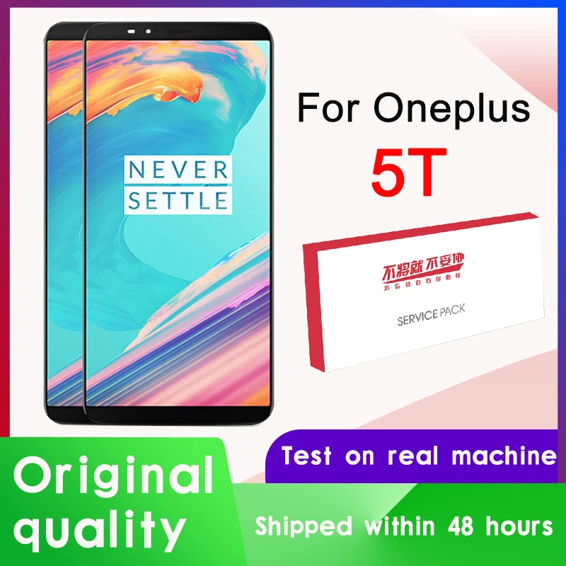 Oled / Original Amoled 6.01" For Oneplus 5t Lcd Display Touch Screen ...