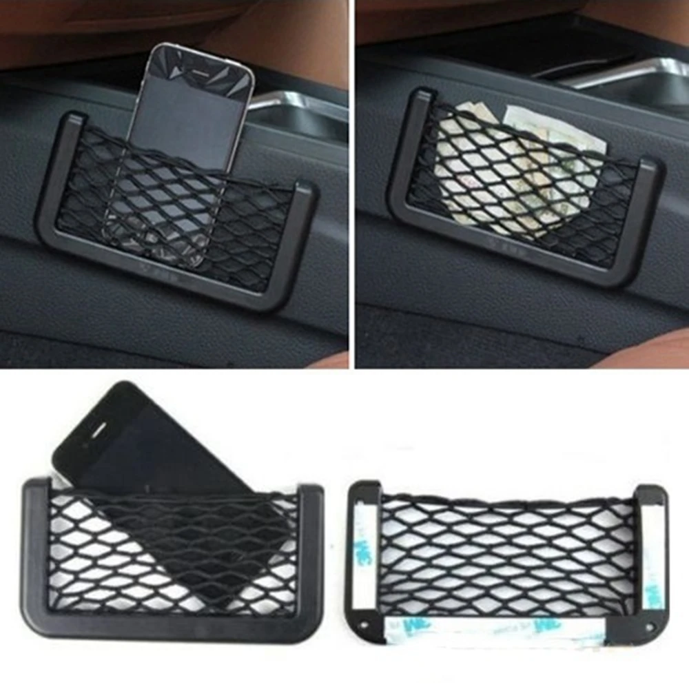 Car-Net-Bag-Phone-Holder-Storage-Pocket-for-Ford-Focus-MK2-MK3-MK4-kuga ...