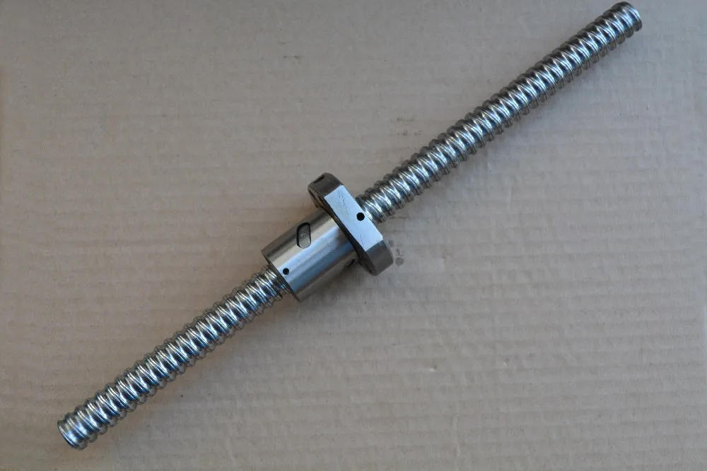 diameter 25mm ball screw SFU2510 length 1800mm plus RM2510 2510 ball ...