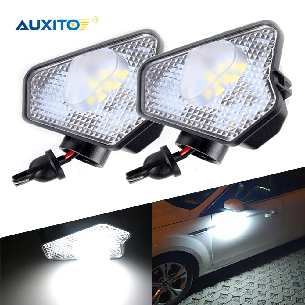 2Pcs-Canbus-Car-LED-Under-Side-Mirror-Puddle-Light-for-Mercedes-Benz ...