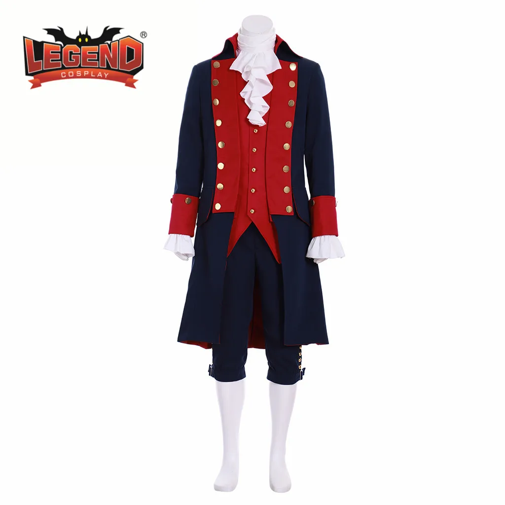 Medieval Colonial Military Uniform Colonial Hamilton Costume Custom ...