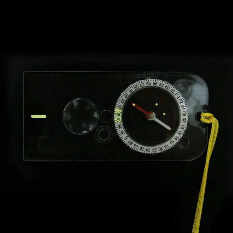 Magnifying Orienteering Compass Map Scales Ruler Navigation Map Scouts ...