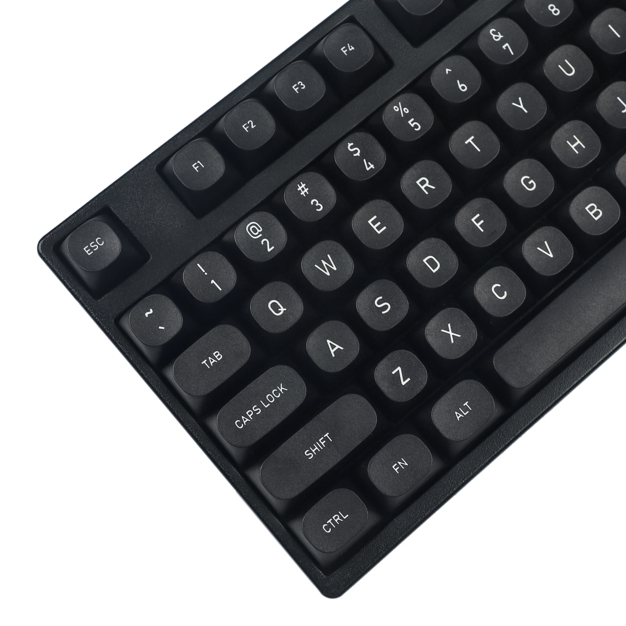 MA Black PBT Keycaps ANSI ISO CO2 Eteched For Mechanical Keyboard Filco ...
