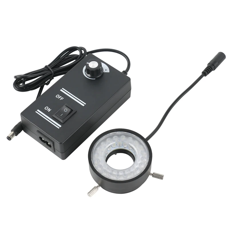 40 LED Miniscope Ring Light 0 100% Adjustable Lamp for Microscope ...