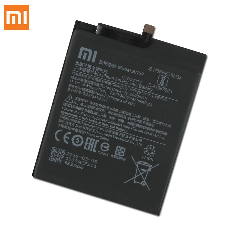Сменный аккумулятор для Xiaomi mi Red mi 6 Red mi 6 Red mi 6A Redrice 6 ...