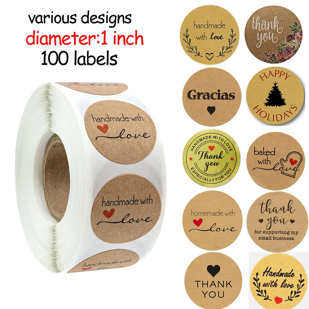 Stickers, Labels & Tags Paper & Party Supplies Paper Packaging Stickers ...
