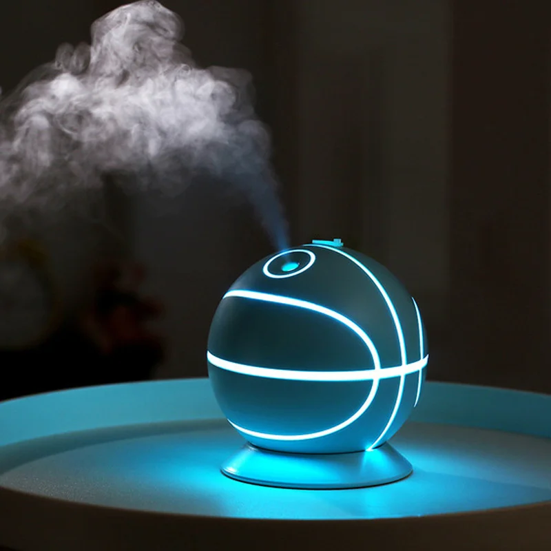 Basketball Humidifier Usb Home Quiet Bedroom Air Aromatherapy Heavy Fog ...