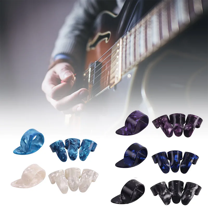 4pcs-Guitar-Plectrums-Sheath-Thumb-Finger-Picks-for-Acoustic-Electric ...