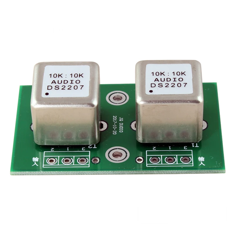 10K: 10K permalloy audio signal isolator, audio input transformer. DC ...