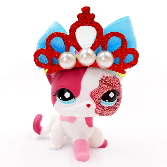 LPS CAT Rare Original Littlest Pet Shop Bobble Head Toys