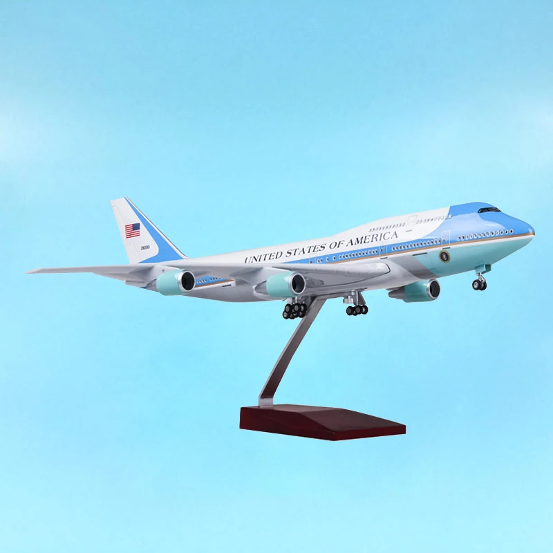 Alloy Aviation Airplane Model Toy | Air Force One Model Airplane - 47cm ...