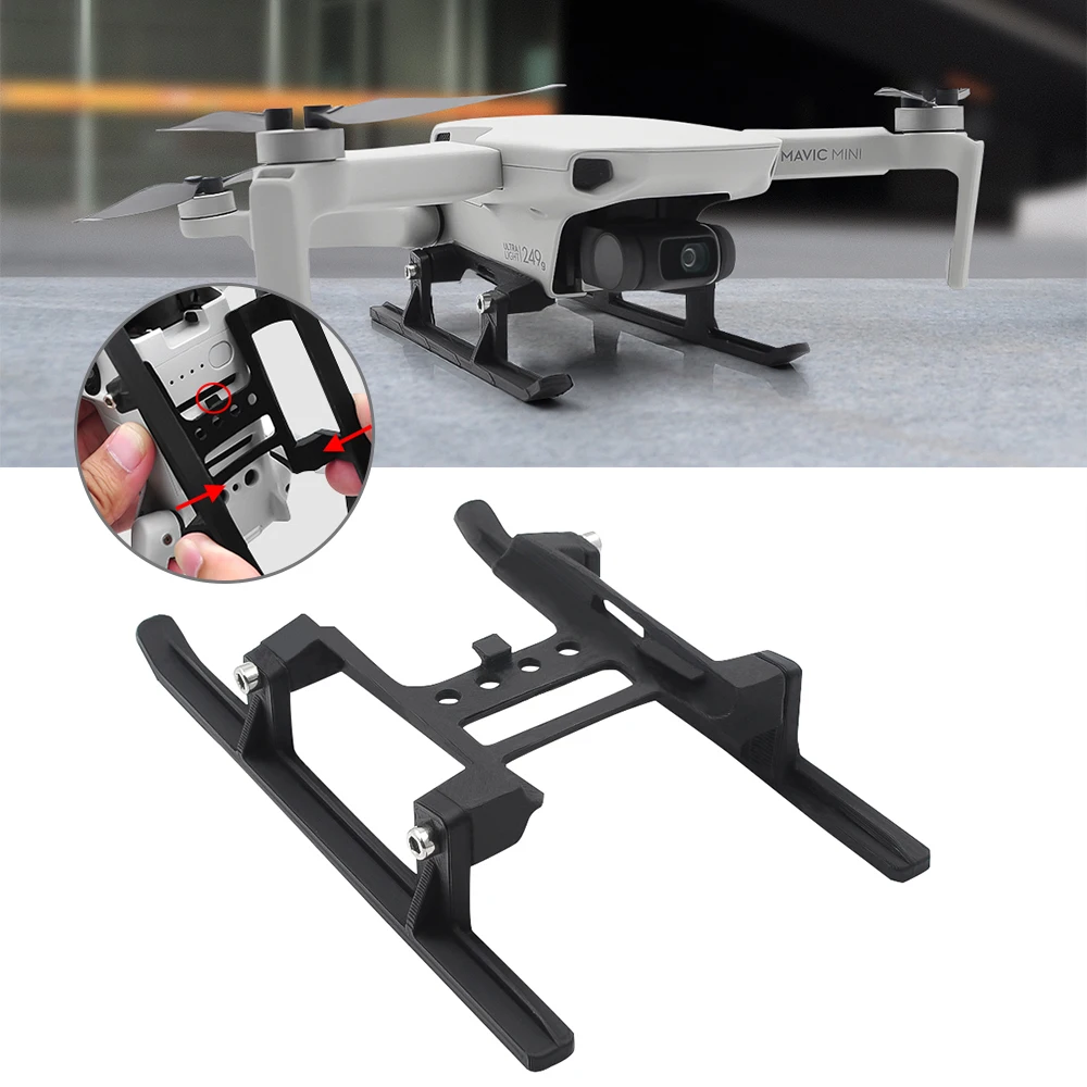 Extended Landing Gear for DJI Mavic Mini Drone STARTRC Extended Landing ...