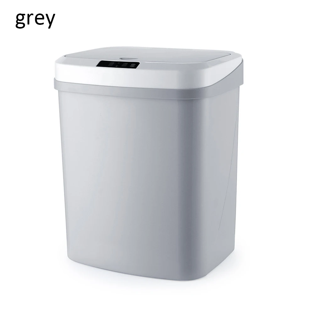 Intelligent Induction Motion Sensor Waste Bins Wide Opening Eco-Friendly Waste Garbage Bin ...